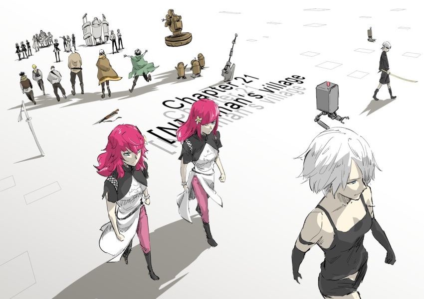 Safebooru - 2b (nier:automata) 6+boys 6+girls a2 (nier:automata) a4 ...