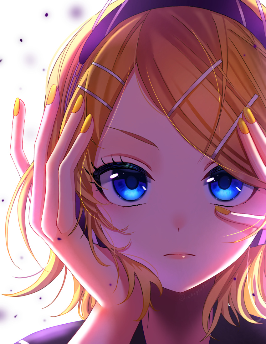 Safebooru 1girl Backlighting Blonde Hair Blue Eyes Closed Mouth Hair 5237