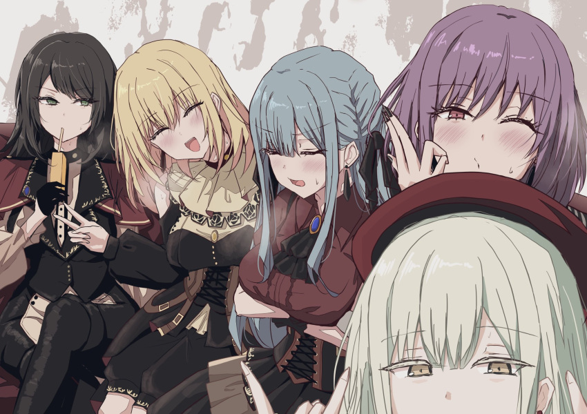 Safebooru - 5girls ^ ^ ascot ave mujica (bang dream!) bang dream! bang dream! it's mygo ...