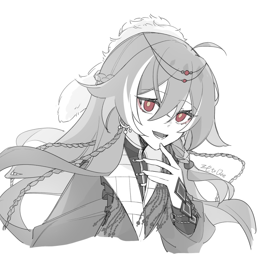 Safebooru - 1girl :d artist name bangs black hair china dress chinese ...