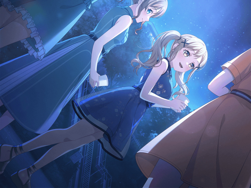 Safebooru - bang dream! blonde hair dress ichigaya arisa long hair twintails yellow eyes | 5380654