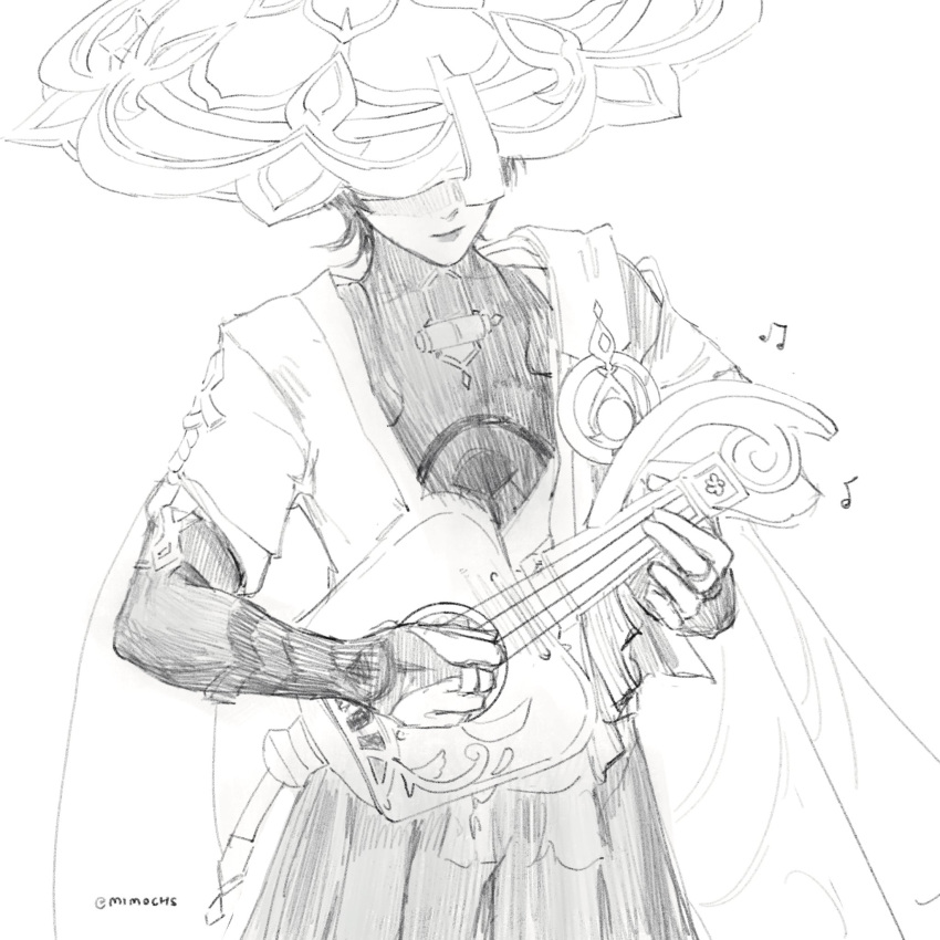 Safebooru - 1boy armor blunt ends bodysuit bridal gauntlets cape closed mouth covered collarbone ...