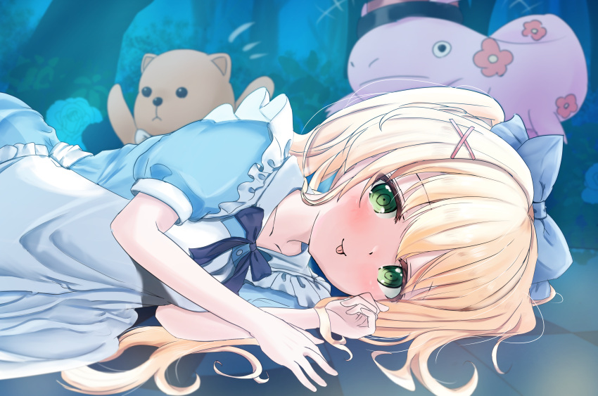 Safebooru - 1girl :p absurdres alice (alice in wonderland) alice (alice in wonderland) (cosplay ...