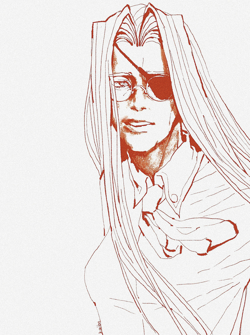 Safebooru - aaakailon eyepatch glasses hellsing highres integra ...