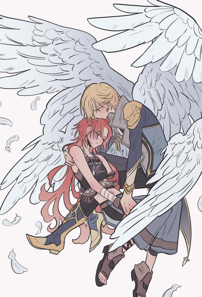 Safebooru - 2boys absurdres aliceforte lidlow alma (nakigara no tori ...