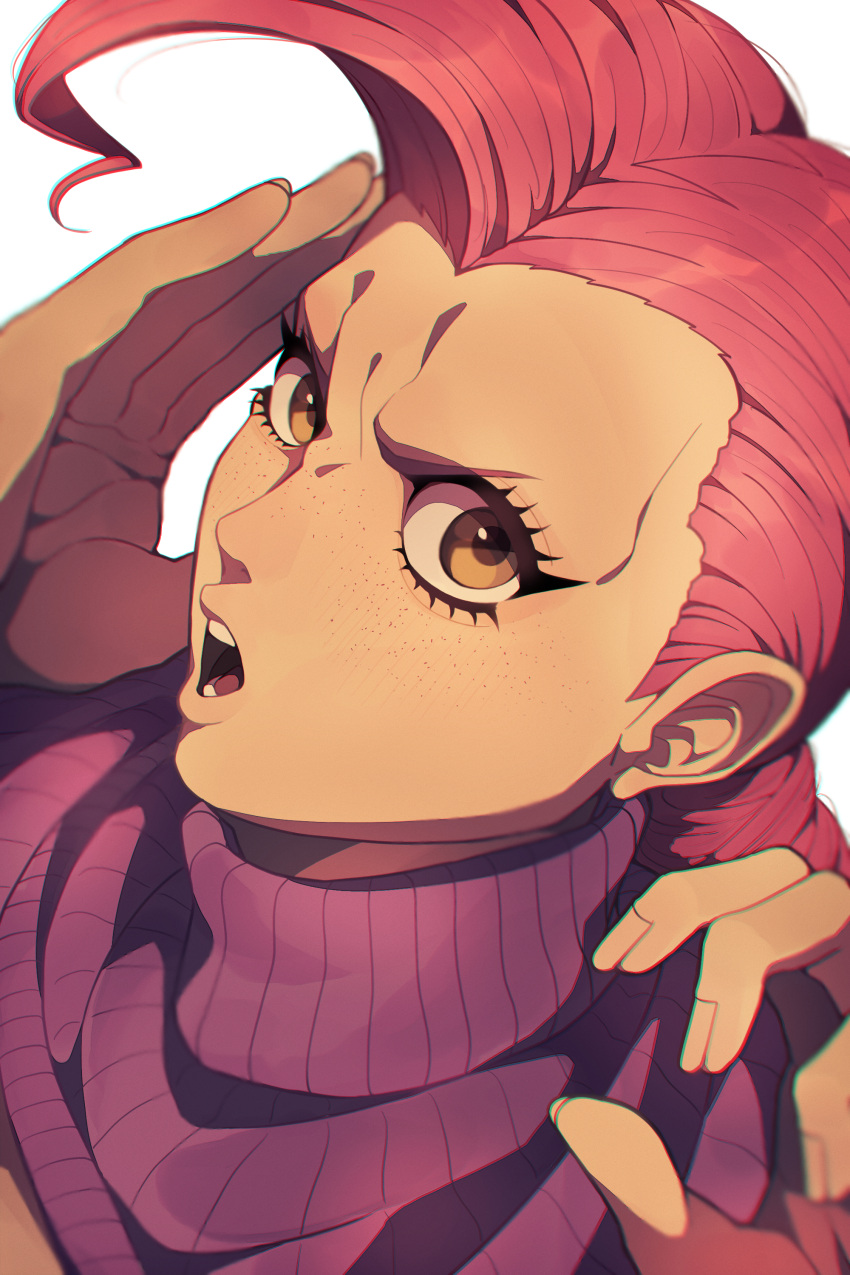 Safebooru - 1boy absurdres freckles highres jojo no kimyou na bouken ...