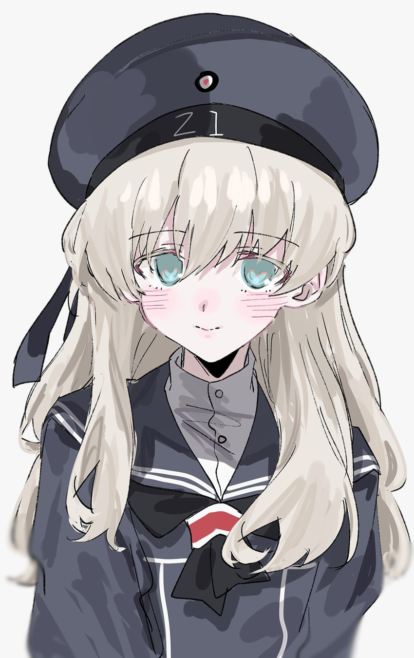 Safebooru - 1girl alternate hair length alternate hairstyle aogisa black neckerchief blue dress ...