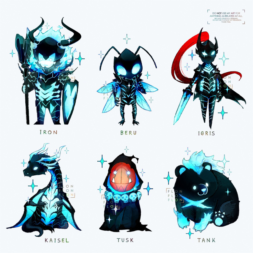 Safebooru - 6+others antlers armor bear beru (solo leveling) dragon ...