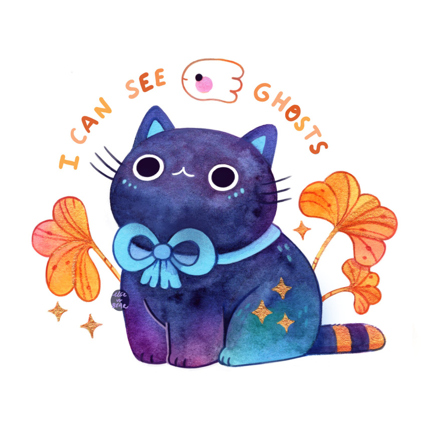 Safebooru - animal animal focus black cat black eyes cat chibi closed mouth commentary creature ...