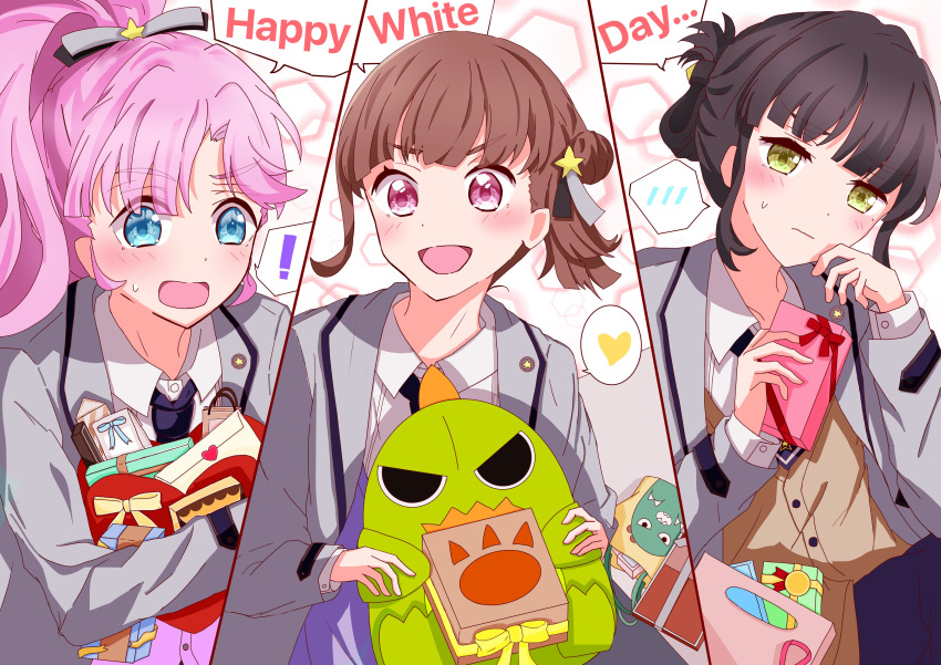 Safebooru - ! 3girls absurdres anyoji hime bag birdcage (love live ...