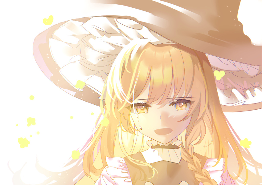 Safebooru - 1girl absurdres bangs blonde hair bloom braid crying crying ...