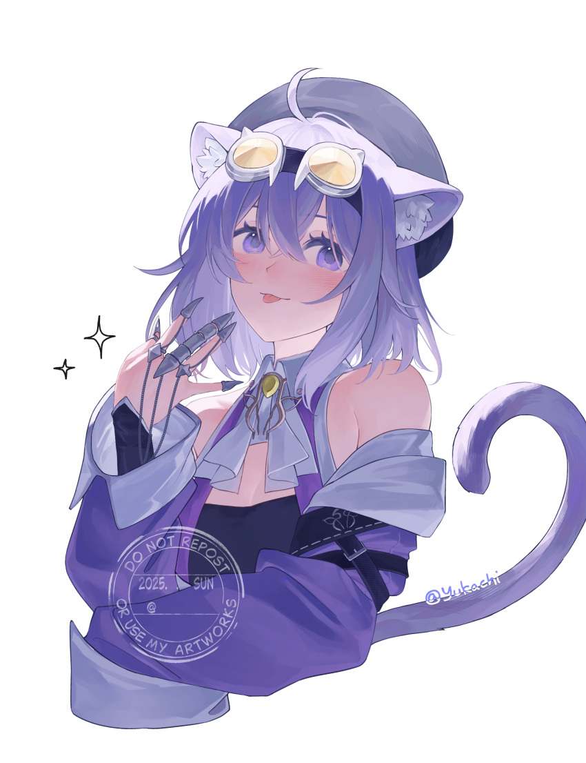 Safebooru - 1girl :p absurdres ahoge alternate costume animal ear fluff ...