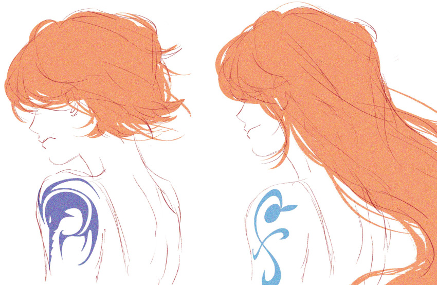 Safebooru - 1girl arm tattoo commentary highres long hair nami (one ...