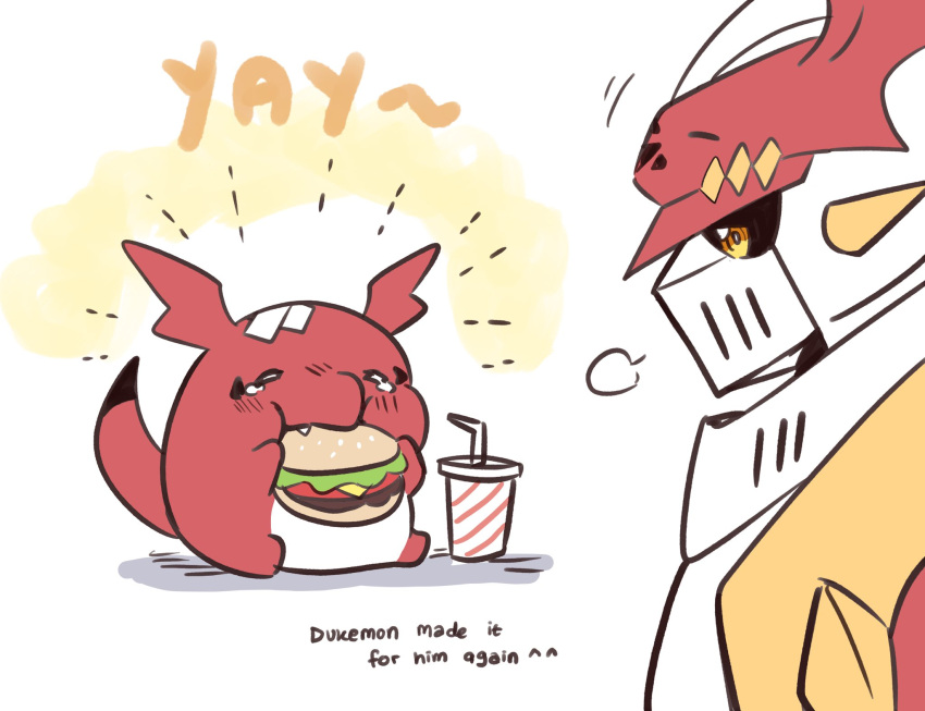 Safebooru - burger digimon digimon creature dukemon gigimon slayer ...