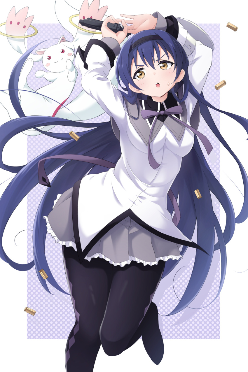 Safebooru - 1girl :o akemi homura akemi homura (cosplay) akemi homura ...