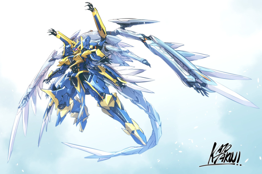 Safebooru - extra arms flying glowing glowing eyes highres ishiyumi ...