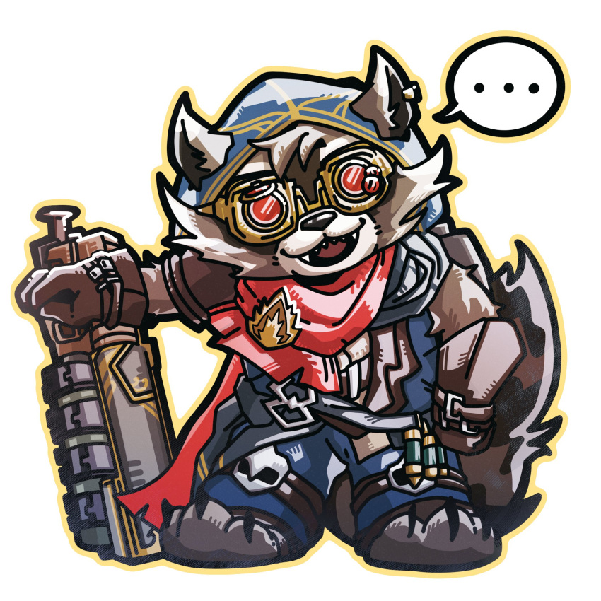 Safebooru - ... 1boy animal ears blue pants blue shirt brown gloves ...