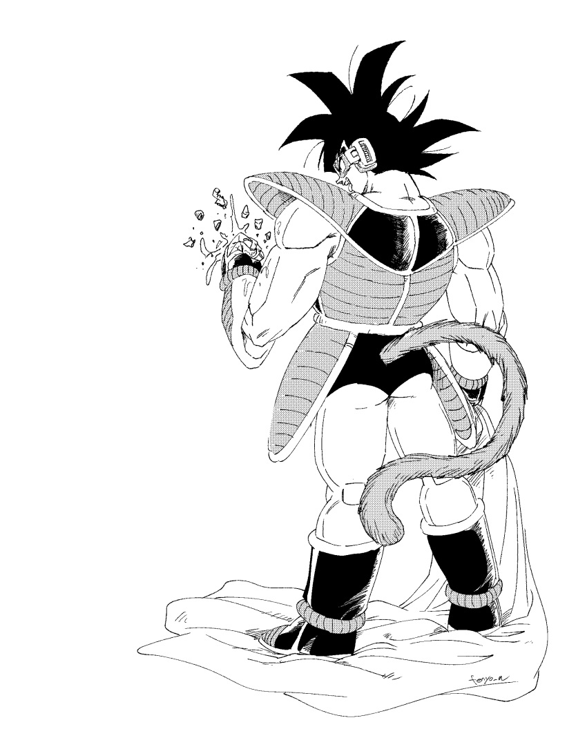 Safebooru - 1boy clenched hand dragon ball dragon ball z fenyon food ...
