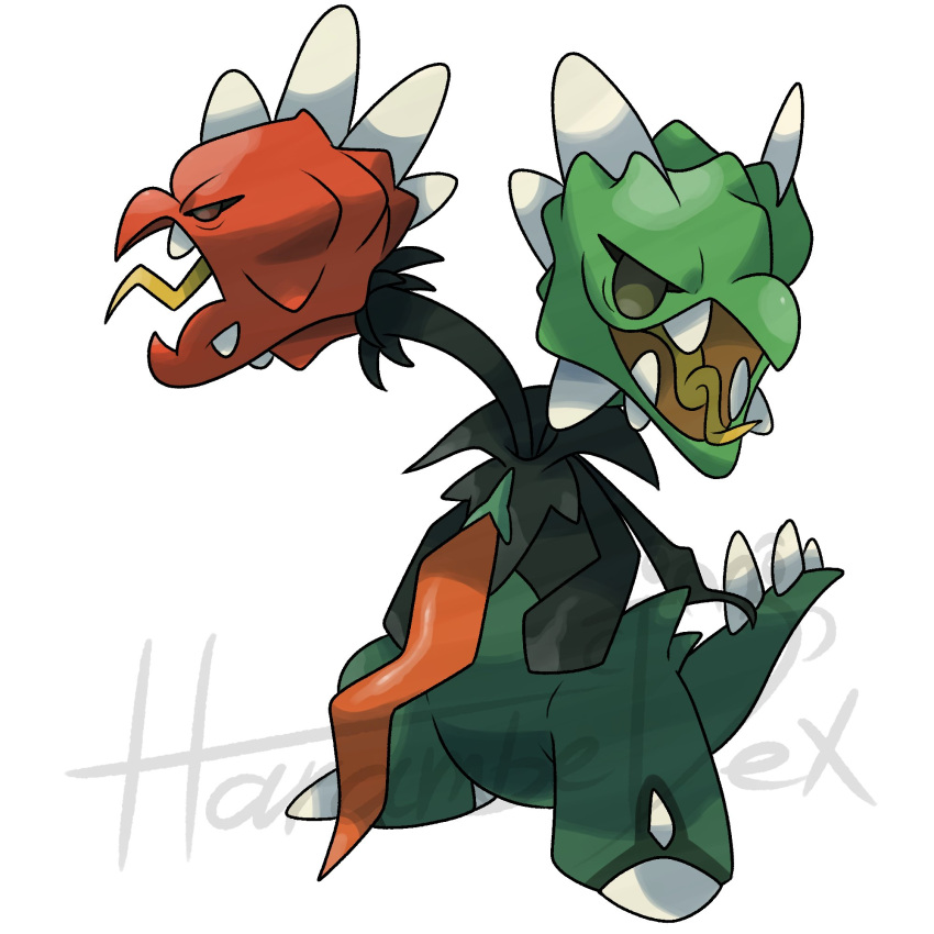 Safebooru - artist name bell pepper claws colored skin fangs green bell ...