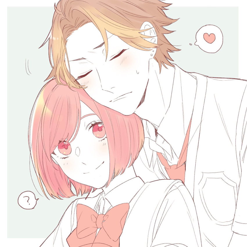 Safebooru - bambi (tokimeki memorial girl's side 3rd story) duo fanart female male niina junpei ...