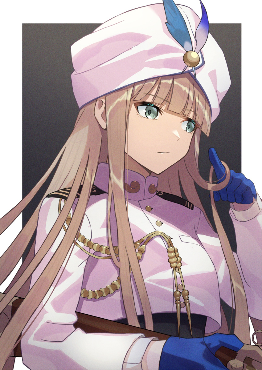 Safebooru - 1boy aqua eyes beppu mitsunaka blonde hair blue gloves captain nemo (fate) fate ...