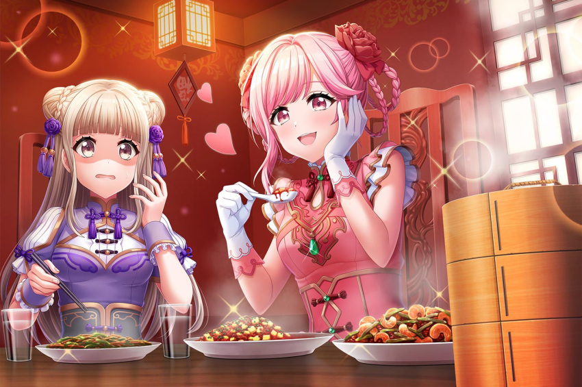 Safebooru - blush d4dj dress pink eyes pink hair sakurada miyu short hair smile | 3779554