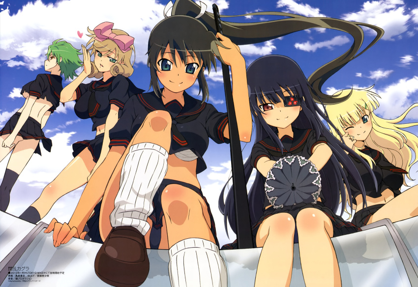 Safebooru - absurdres duplicate highres magazine scan megami magazine official art pixel-perfect ...
