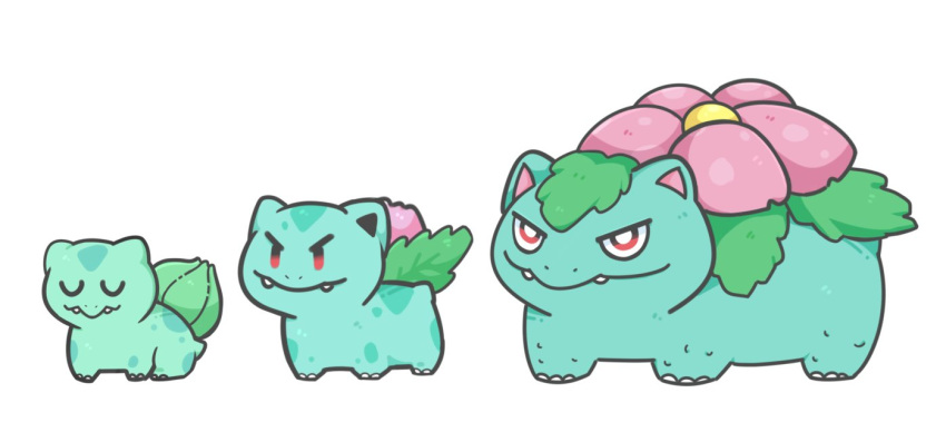 Safebooru - bangs bright pupils bulbasaur closed eyes english ...