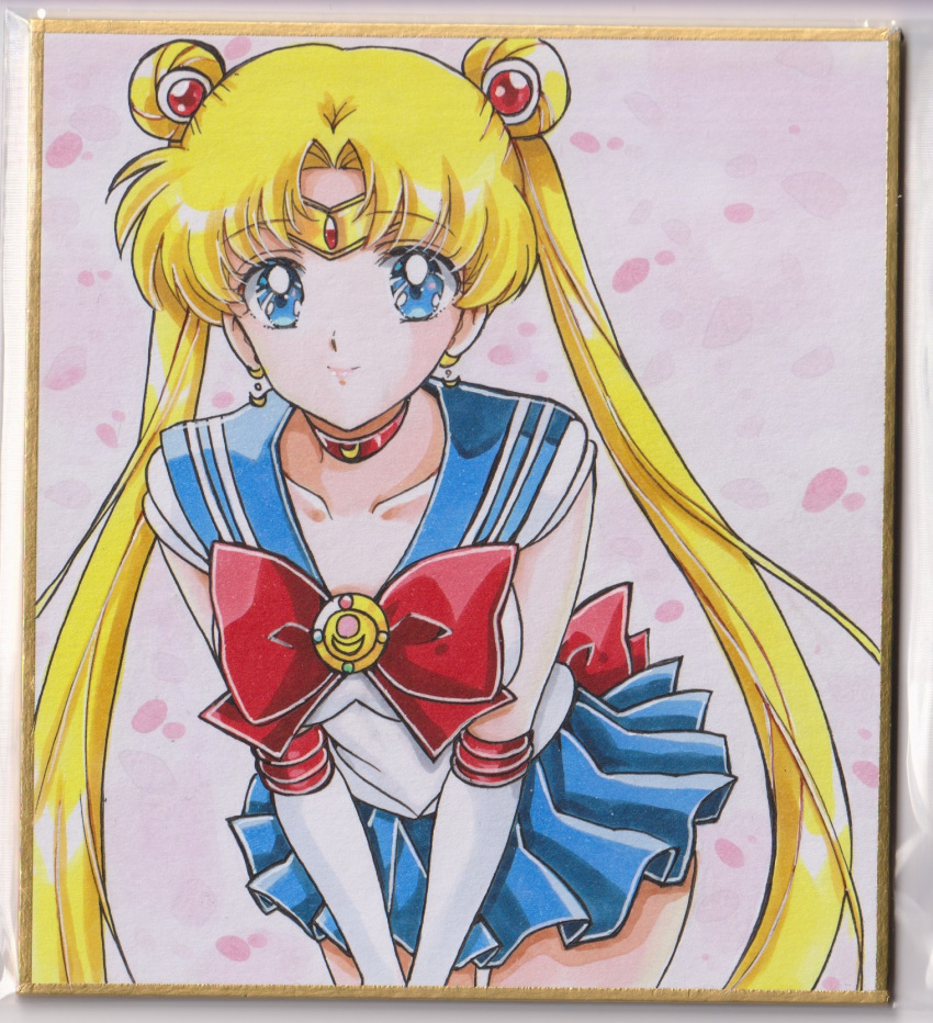 Safebooru - 1girl back bow bishoujo senshi sailor moon blonde hair blue ...
