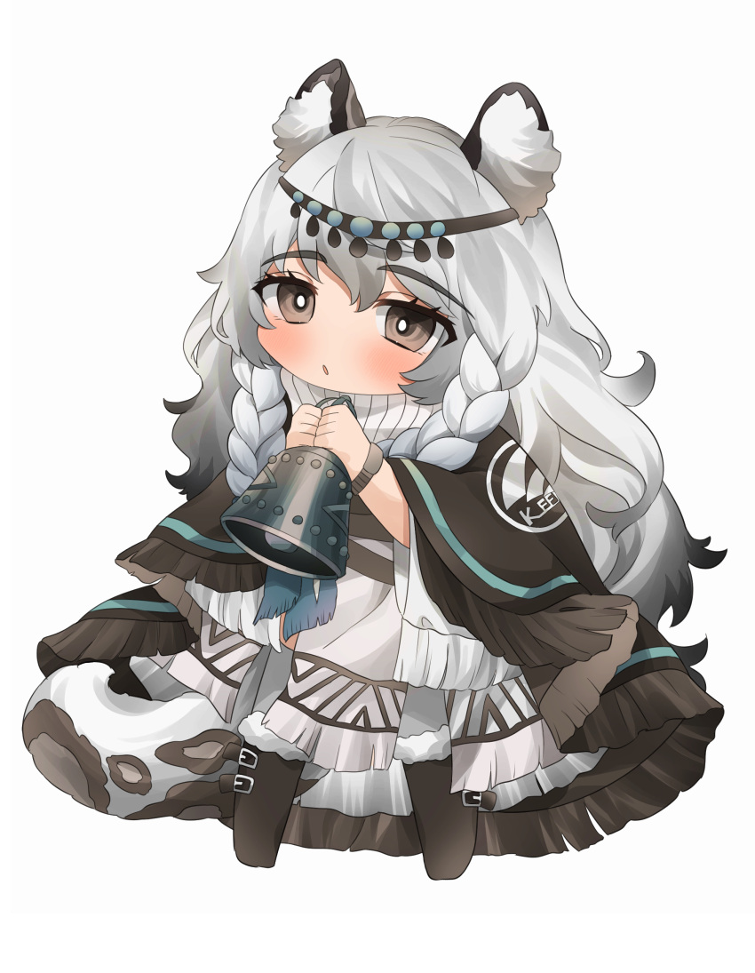 Safebooru - 1girl absurdres animal ear fluff animal ears arknights bangs bell black cape black ...