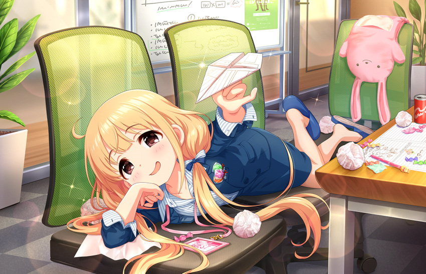 Safebooru - blonde hair blush brown eyes futaba anzu idolmaster ...