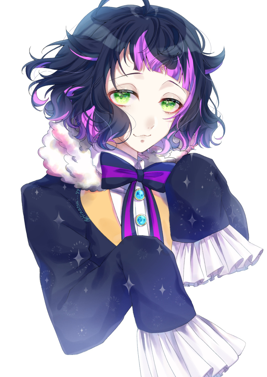 Safebooru - 1boy :3 akuma shitsuji to kuroi neko androgynous black hair ...