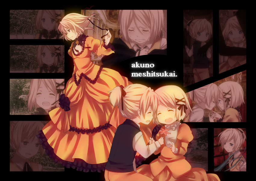 Safebooru - aku no meshitsukai (vocaloid) blonde hair blush crying ...