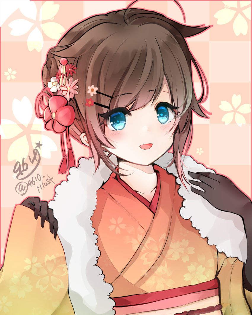 Safebooru - 1girl ahoge alternate costume alternate hairstyle black ...