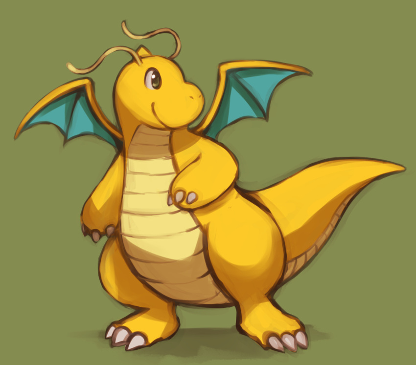 Safebooru - brown eyes claws closed mouth commentary request dragonite ...