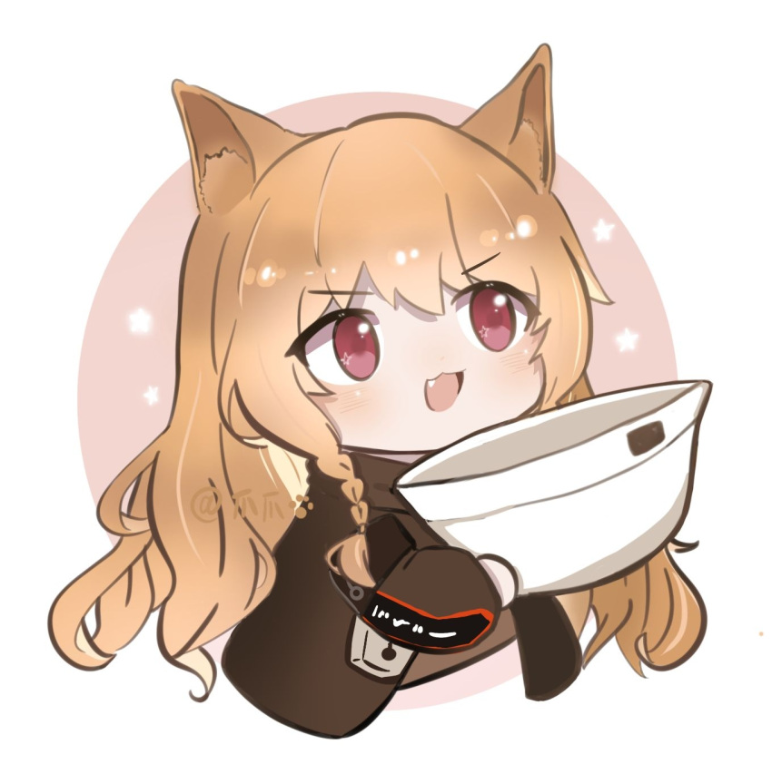 Safebooru - 1girl :3 :d animal ear fluff animal ears arknights bangs ...