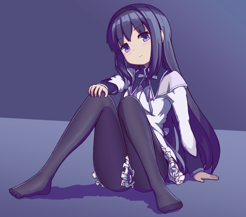 Safebooru - 1girl akemi homura black hair blush closed mouth eyebrows visible through hair ...