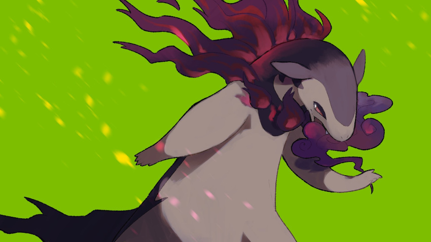 Safebooru - animal ears blue fur body fur commentary request fang fire ...