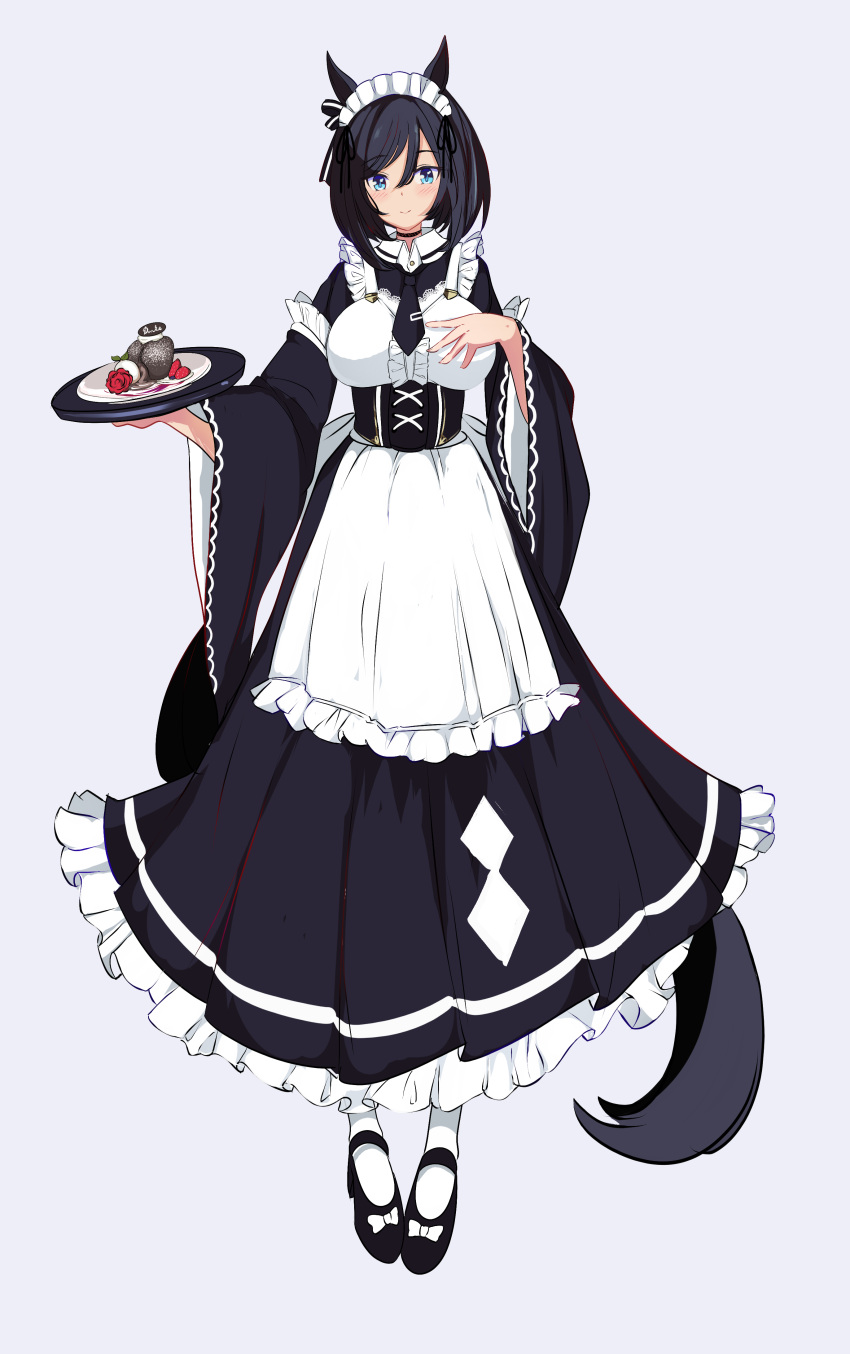 Safebooru - 1girl absurdres alternate costume amano haruka (sakogamitokuan) animal ears bangs ...