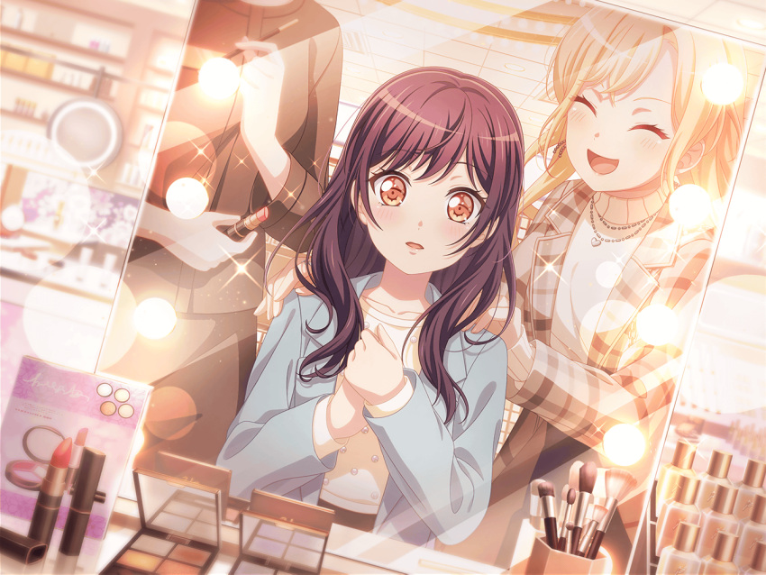 Safebooru - bang dream! black hair blush brown eyes dress futaba tsukushi long hair | 3916962