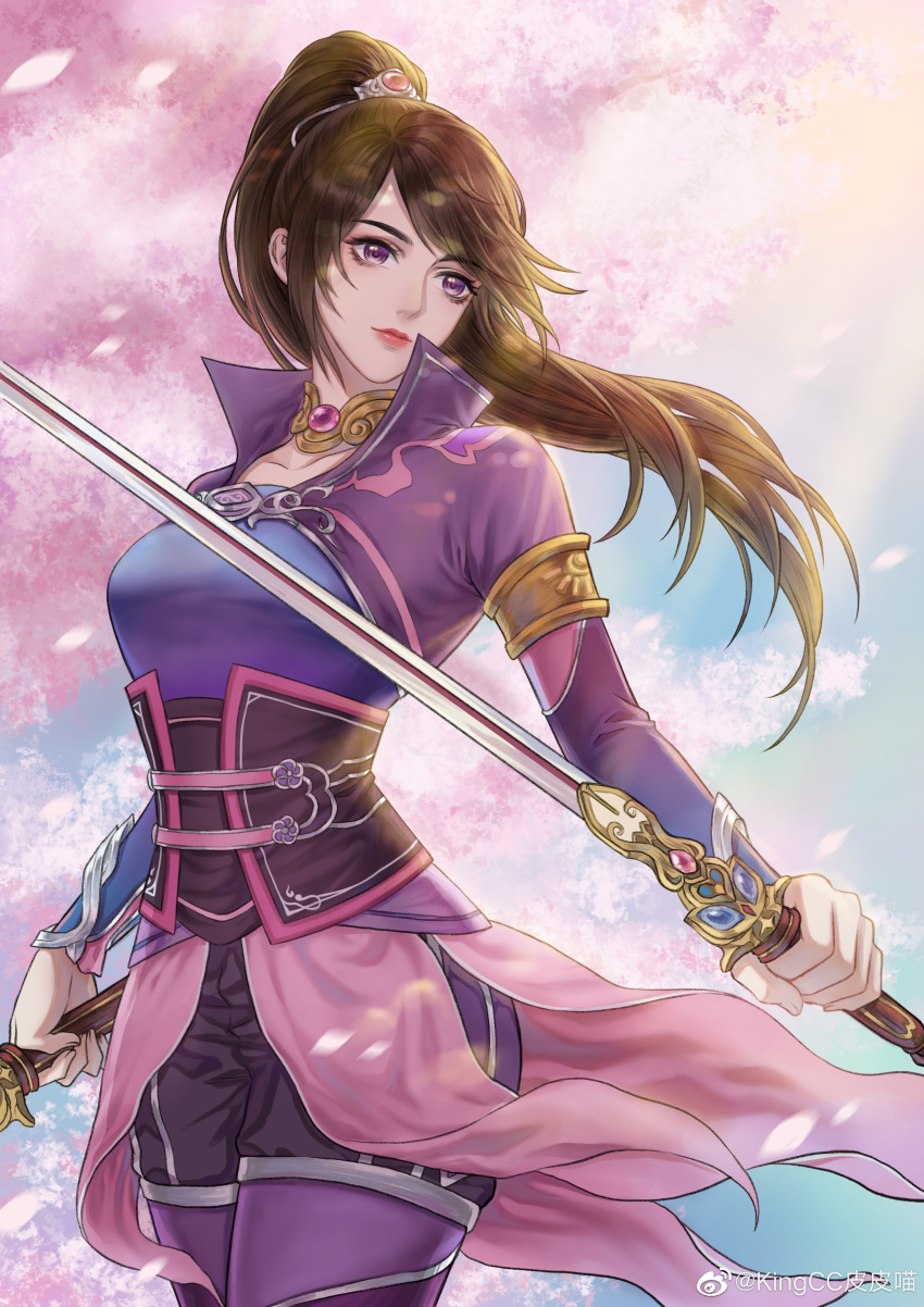 Safebooru - 1girl absurdres blue sky dress hair ornament highres hua ...