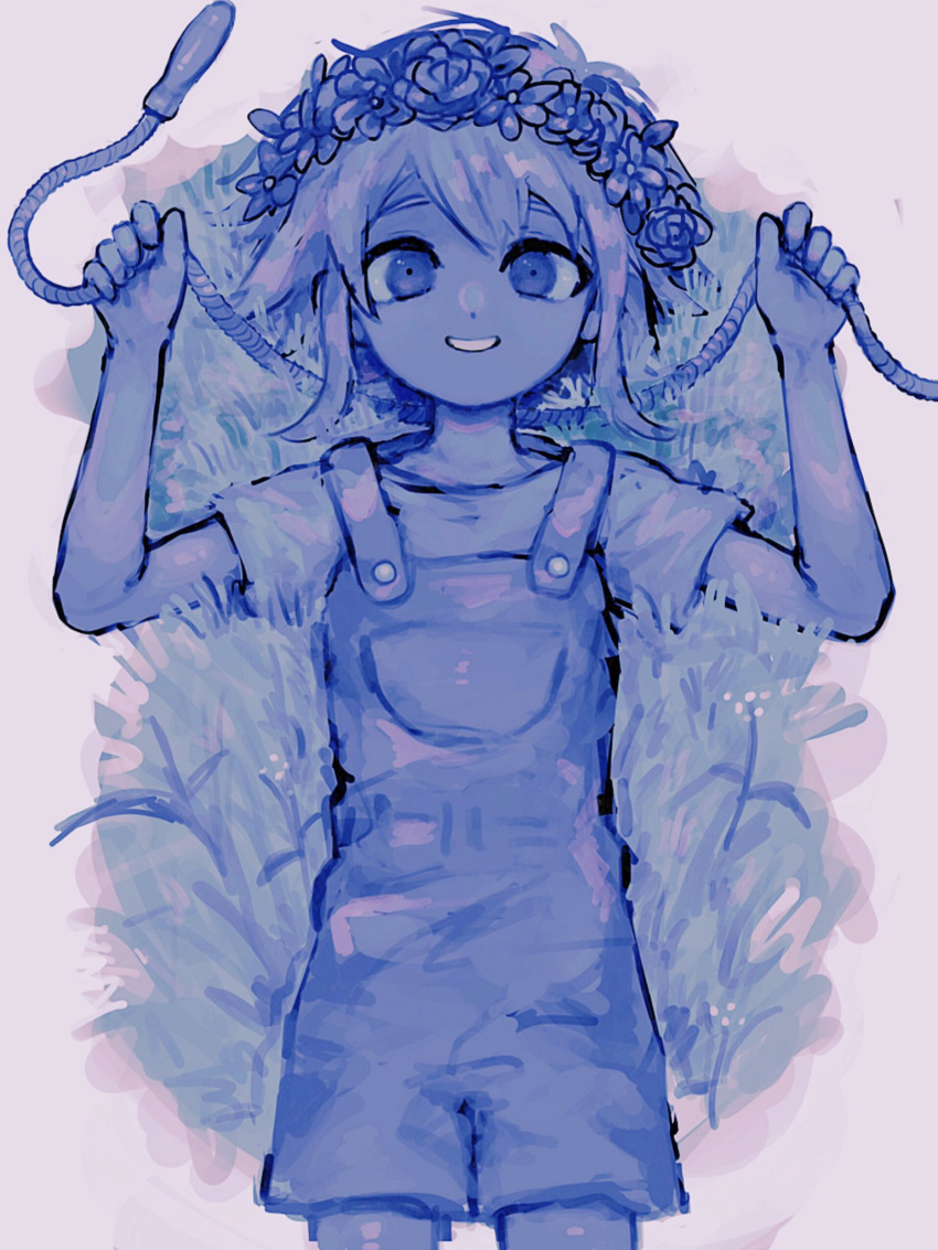 Safebooru - 1boy bangs basil (omori) blue theme commentary cowboy shot ...