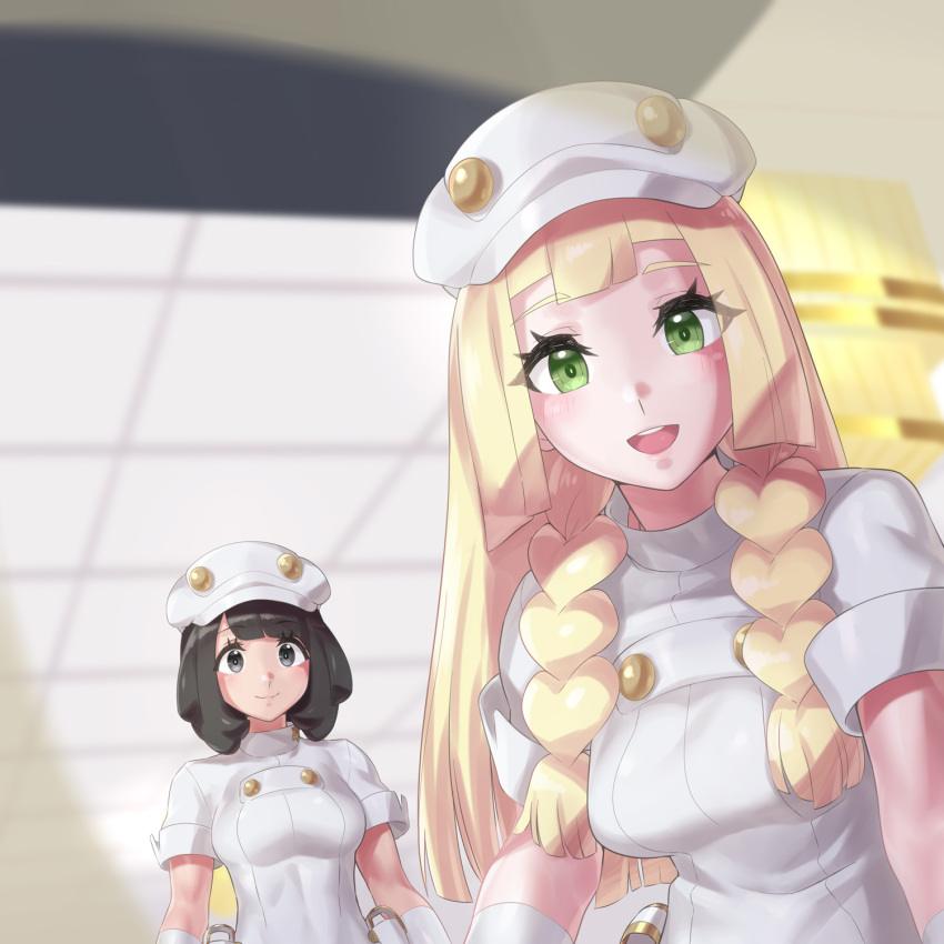 Safebooru - 2girls aether foundation employee aether foundation ...