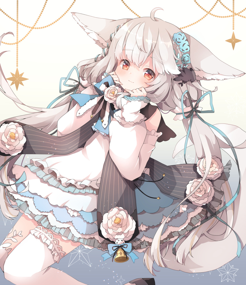 Safebooru - 1girl animal ear fluff animal ears blush commentary request ...