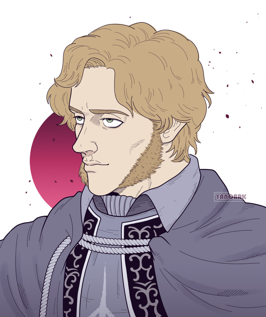 Safebooru - 1boy alfred (bloodborne) blonde hair bloodborne closed ...