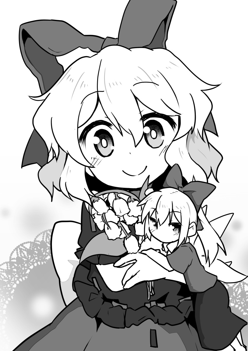 Safebooru 2girls Absurdres Bright Pupils Closed Mouth Eyebrows 7105