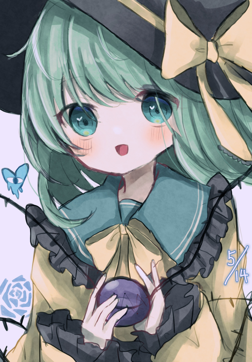 Safebooru - 1girl black headwear blush dated dorowa (drawerslove ...