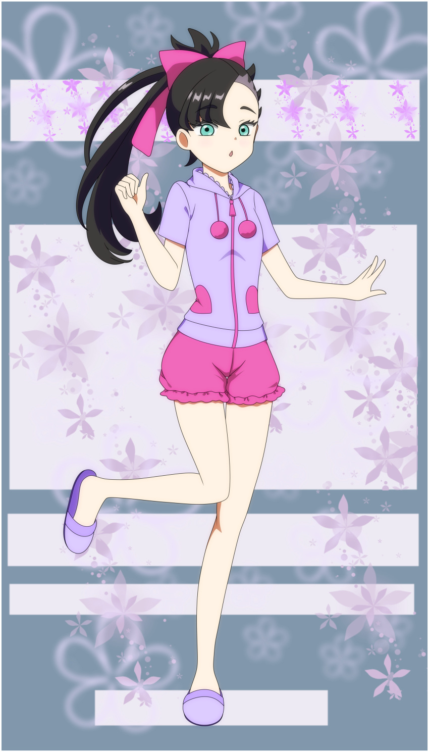 Safebooru - 1girl :o absurdres alternate hairstyle asymmetrical bangs ...