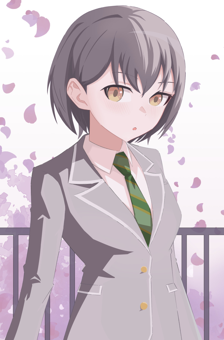 Safebooru - 1girl absurdres bang dream! bang dream! it's mygo!!!!! blazer brown eyes collared ...