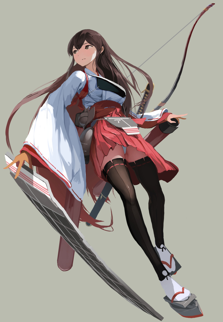 Safebooru - 1girl absurdres akagi (kancolle) akagi kai ni (kancolle ...